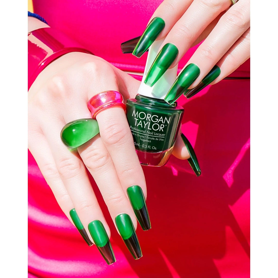 Morgan Taylor Nail Lacquer Big Bang Watermelon (Keep It Juicy Collecti ...