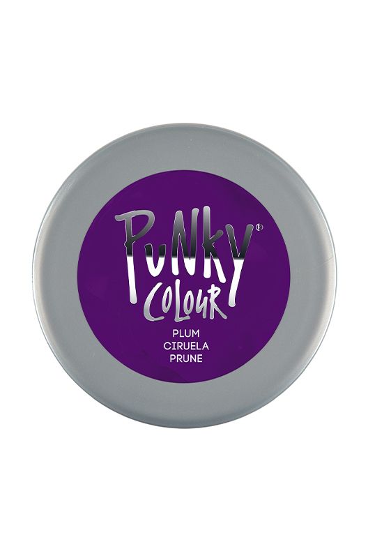 Punky Colour Semi-Permanent Conditioning Hair Color - Plum, 3.5 FL OZ ...