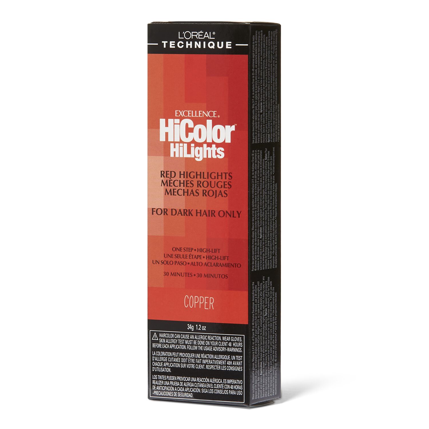 L'Oreal HiColor Red HiLights Red Permanent Creme Hair Color – Bella360 ...