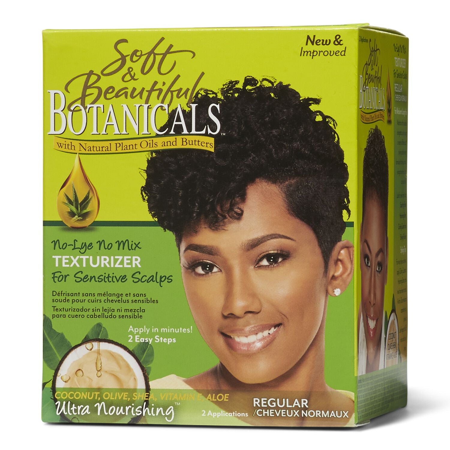 Soft & Beautiful Botanicals No-Lye Texturizer - Regular – Bella360 Beauty